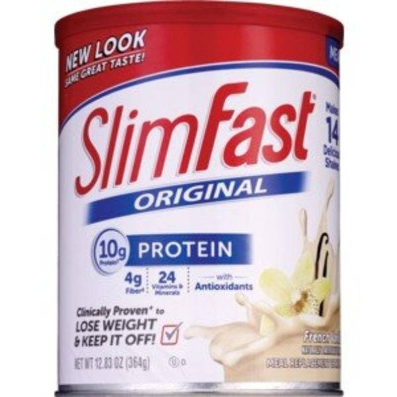 Slim-Fast Meal Replacement Shake Mix, Original, French Vanilla (12.83 ...