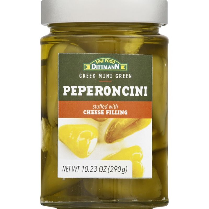 Dittmann Peperoncini, Green, Mini (10.23 oz) - Instacart