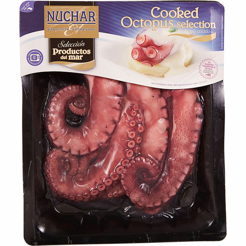 Nuchar Cooked Octopus (17.64 oz) - Instacart