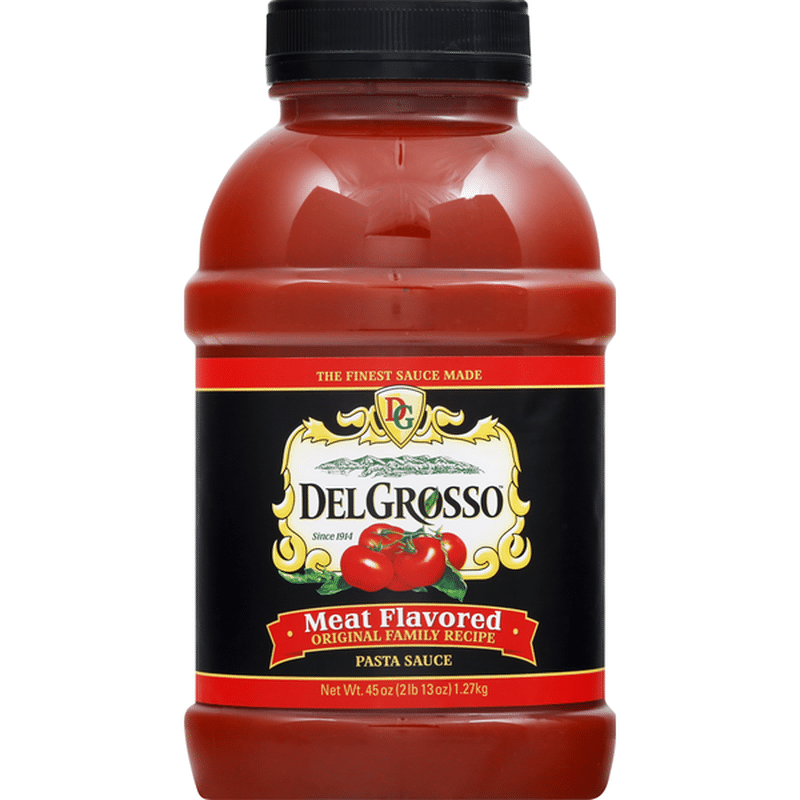 DelGrosso Pasta Sauce, Meat Flavored (45 oz) - Instacart