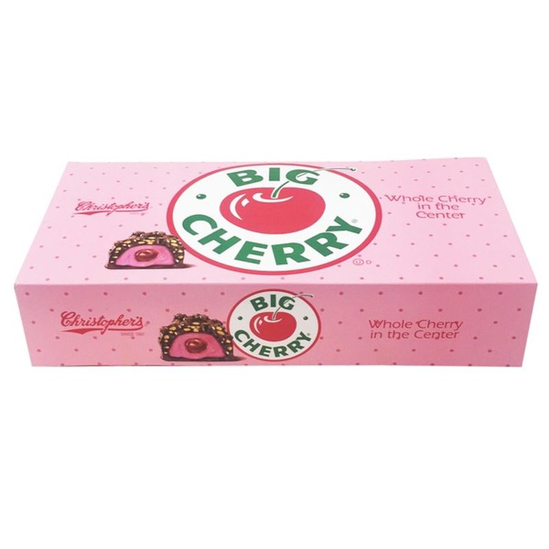 Christopher's Candy Bars, Big Cherry (24 each) - Instacart
