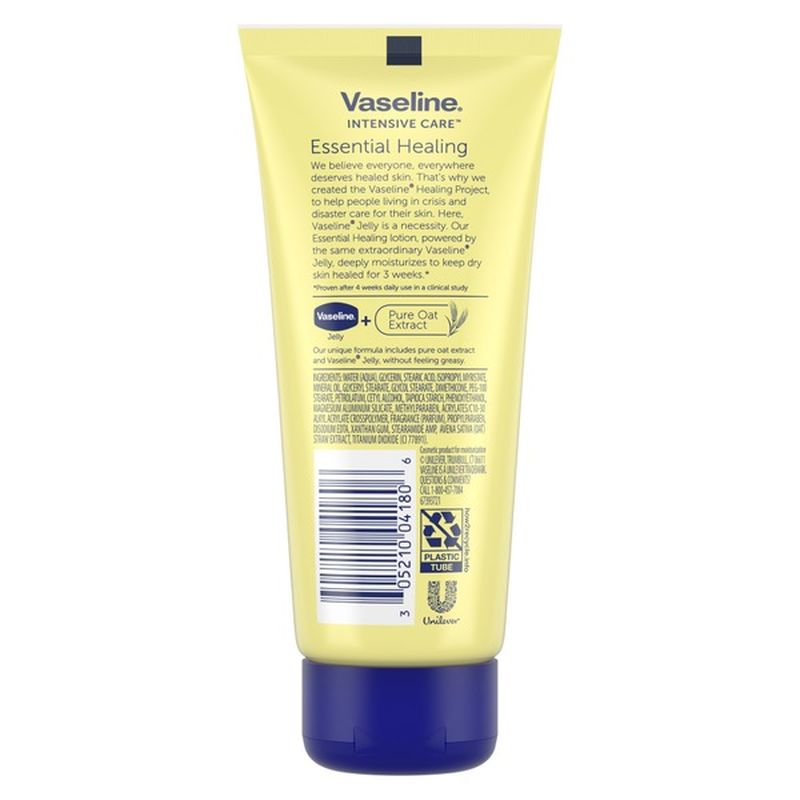 Vaseline Hand And Body Lotion Essential Healing (3.4 oz) - Instacart