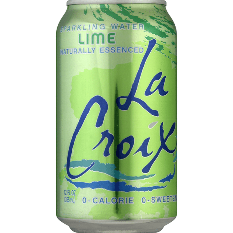 LaCroix Natural Lime Sparkling Water (12 oz) from Falletti Foods - Instacart