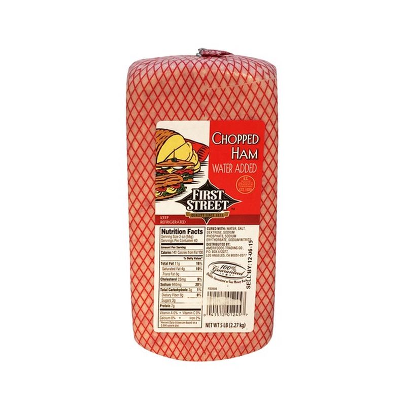 First Street Chopped Ham (5 lb) - Instacart