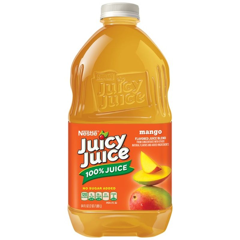 Juicy Juice Mango 100% Juice (64 fl oz) - Instacart