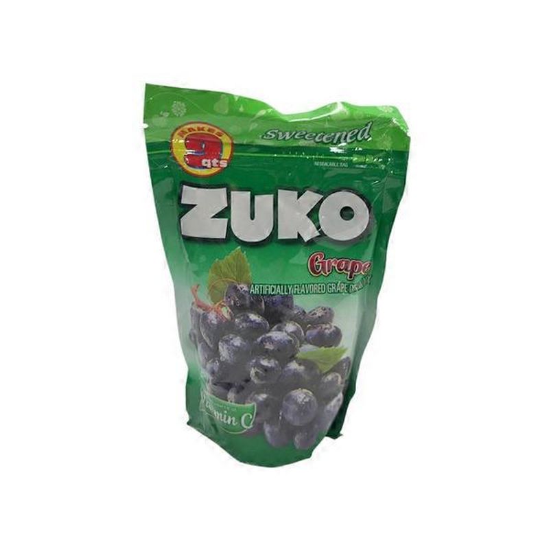 Zuko Grape Instant Powder Drink (each) - Instacart