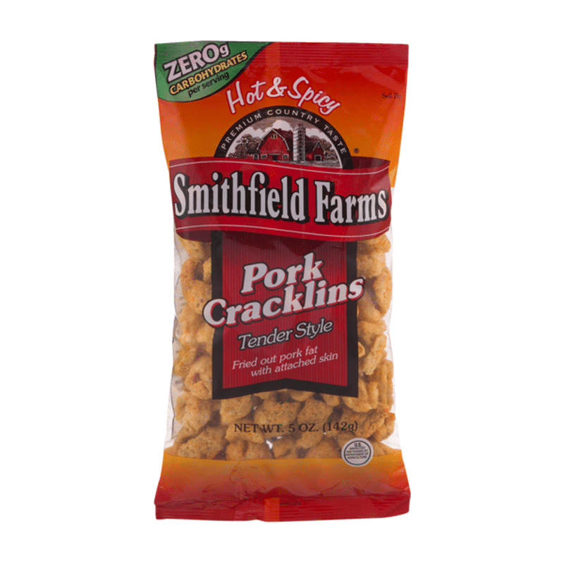 Smithfield Farms Pork Cracklins Tender Style Hot And Spicy 5 Oz Instacart