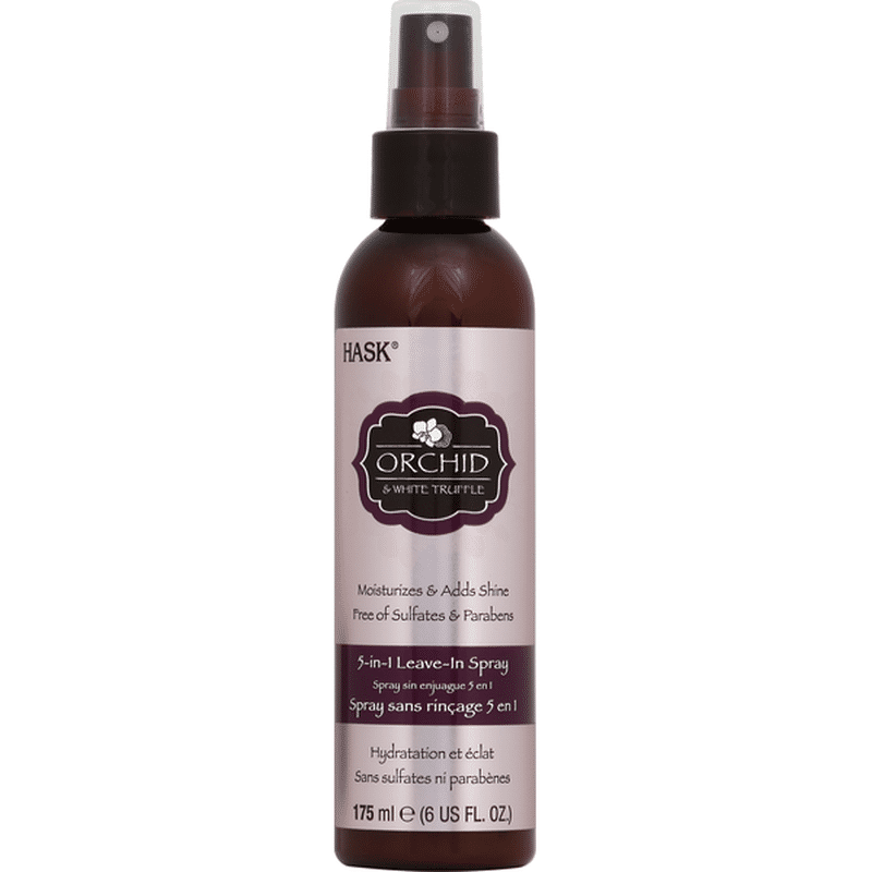 Hask Leave-In Spray, 5-in-1, Orchid & White Truffle (175 ml) - Instacart