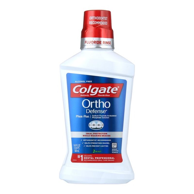 Colgate Fluoride Rinse, Anticavity, Mint (16.9 fl oz) Delivery or ...