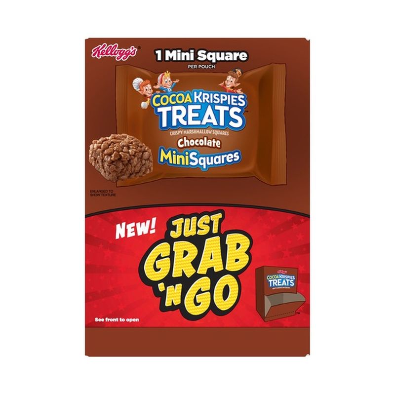 Kellogg's Cocoa Krispies Treats Chocolate (10.9 oz) - Instacart