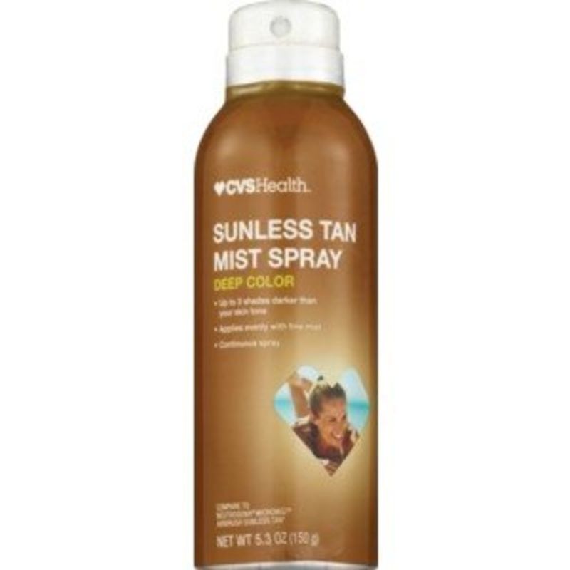 CVS Pharmacy Sunless Tan Mist Spray, Deep Color (5.3 oz) Delivery or ...