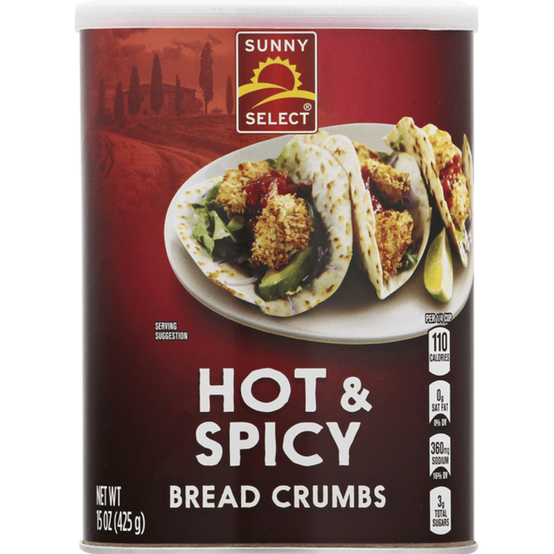 Sunny Select Bread Crumbs, Hot & Spicy (15 oz) - Instacart