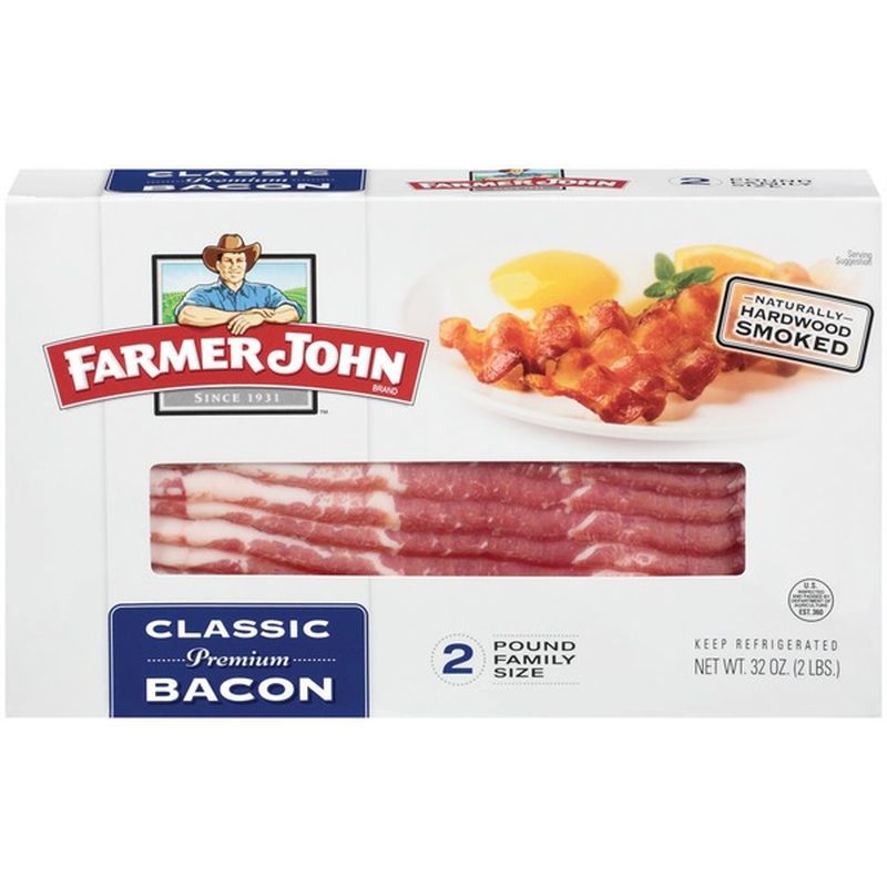 Farmer John Classic Bacon (32 oz) Delivery or Pickup Near Me - Instacart