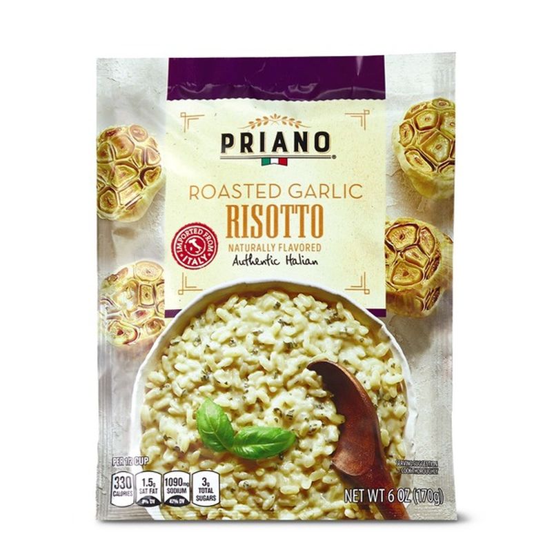 Priano Roasted Garlic Risotto (6 oz) - Instacart