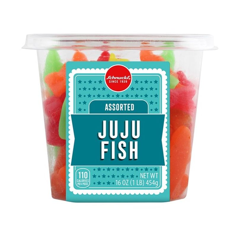 Schnucks Juju Fish Assortment Tub (16 oz) - Instacart