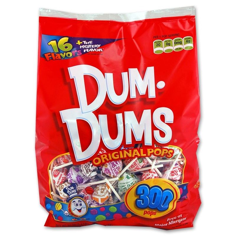 Dum Dums Lollipops, Original Mix (30 each) - Instacart