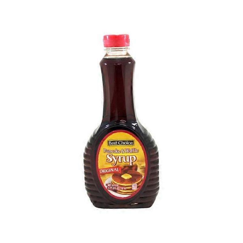 Best Choice Original Pancake & Waffle Syrup (24 oz) - Instacart