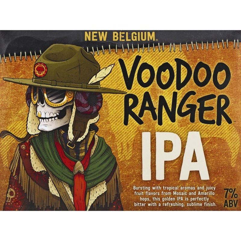 Voodoo Ranger IPA Ranger IPA, Cans (12 fl oz) - Instacart