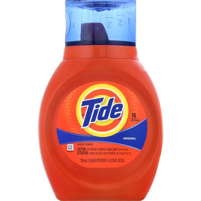 Tide Original Scent Liquid Laundry Detergent (25 oz) - Instacart