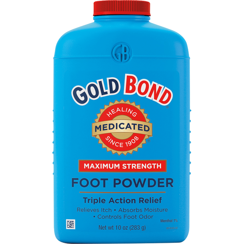 Gold Bond Foot Powder, Maximum Strength (10 oz) - Instacart