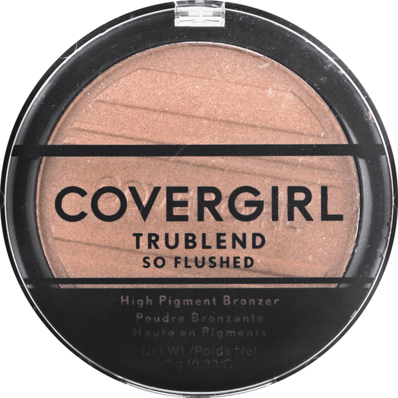 CoverGirl Bronzer, High Pigment, Sunset Glitz, So Flushed 390 (9.5 g ...