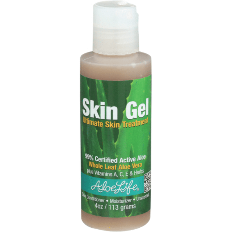 Aloe Life Skin Gel, Unscented (4 oz) - Instacart
