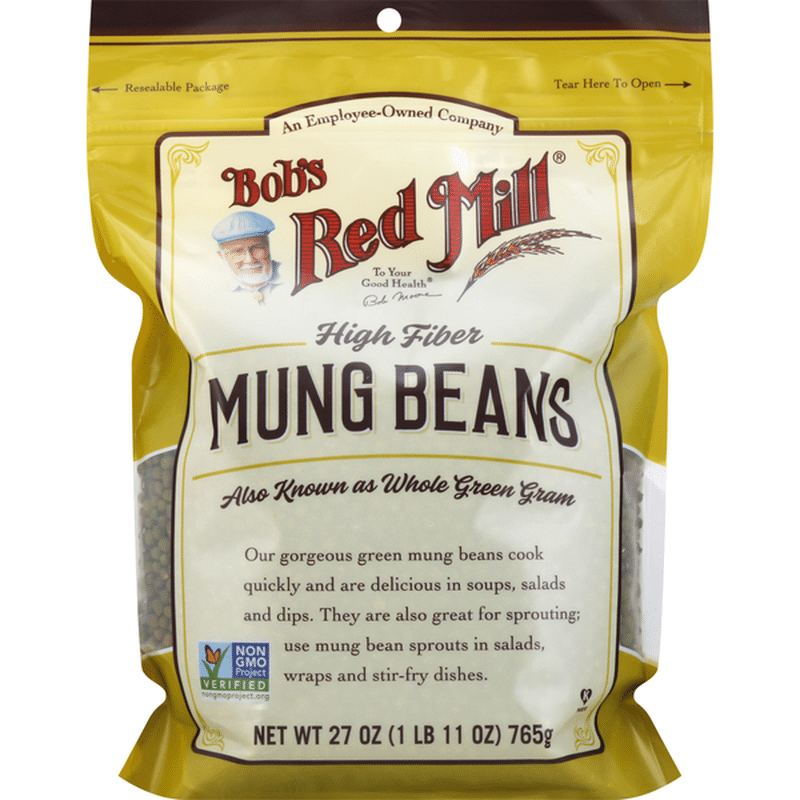 Bob's Red Mill Mung Beans, High Fiber (27 oz) - Instacart