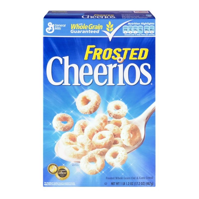 Cheerios General Mills Frosted Cheerios Cereal (17.2 oz) - Instacart