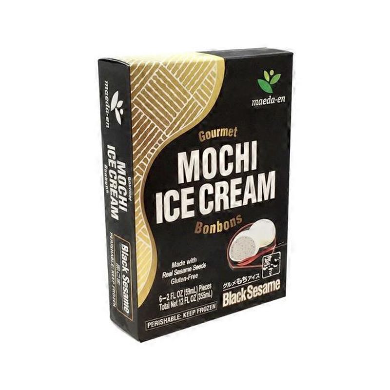 Maeda En Ice Cream, Mochi, Black Sesame (6 each) - Instacart