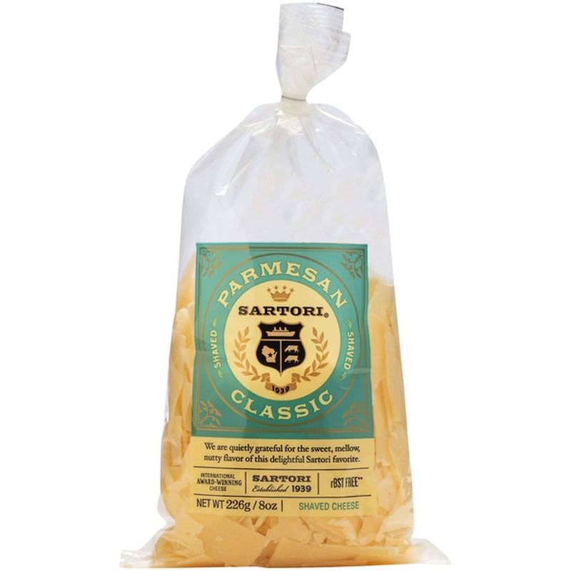 Sartori Parmesan Classic Shaved Cheese (8 oz) - Instacart