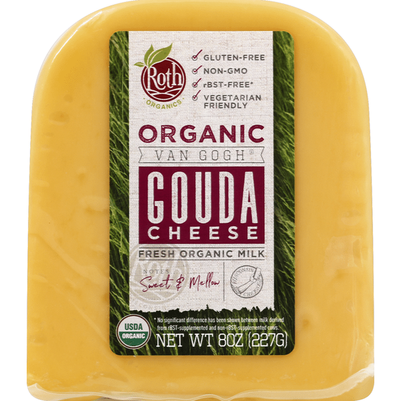 Roth Organic Van Gogh® Gouda Cheese (8 oz) Delivery or Pickup Near Me ...