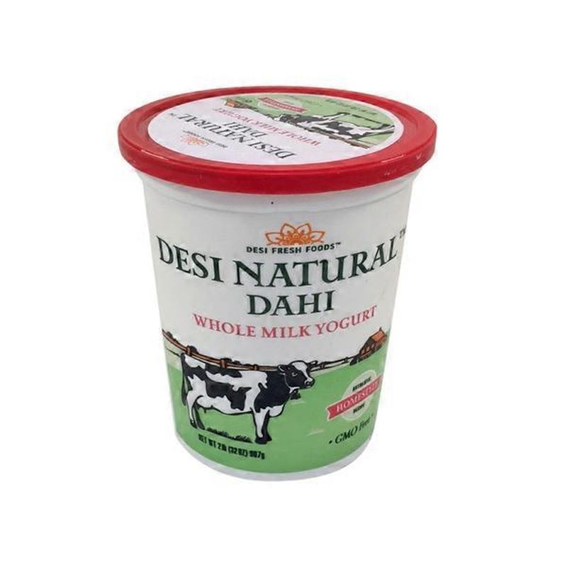 Desi Natural Dahi Whole Milk Yougurt (2 lb) - Instacart