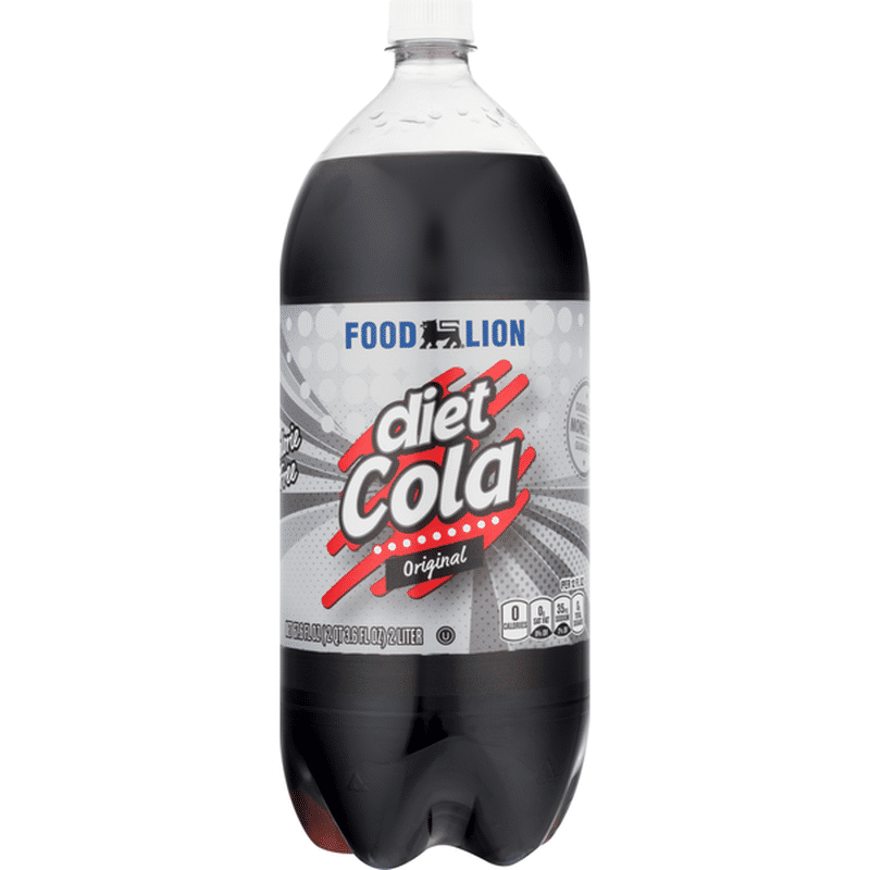 Food Lion Cola, Diet, Calorie Free, Original (67.6 oz) - Instacart