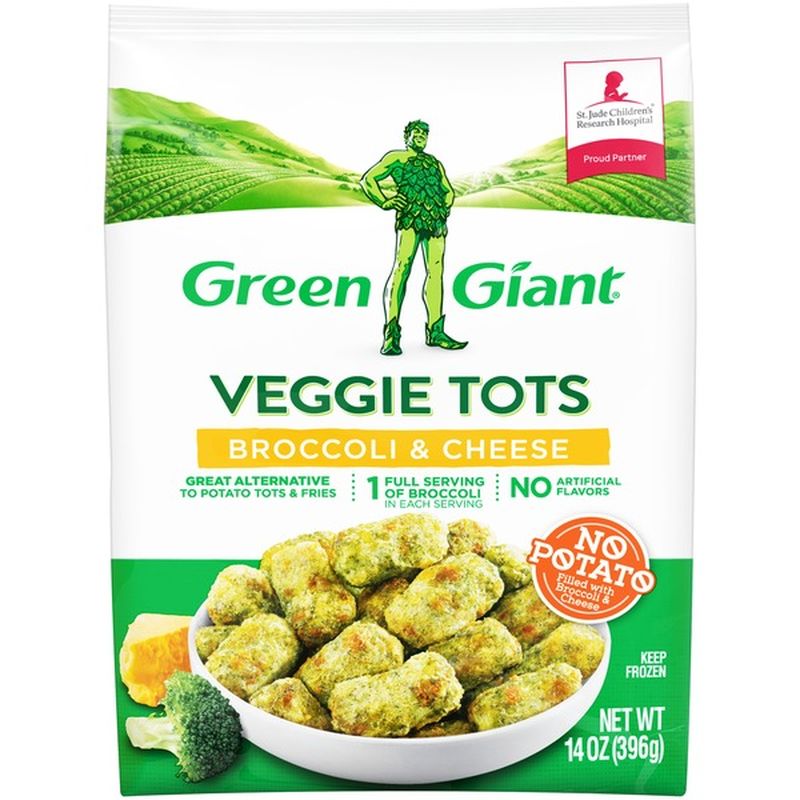 Green Giant Broccoli & Cheese Veggie Tots (14 oz) from Harps Food Store ...