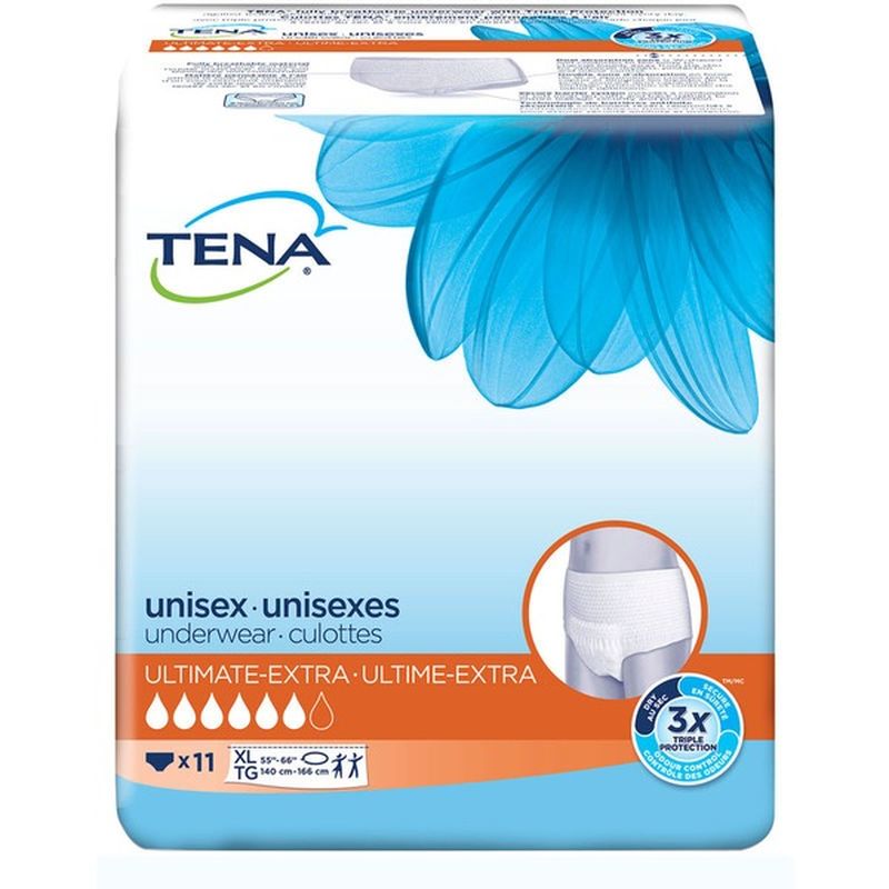 Tena Extra Large Extra Protective Ultimate Underwear (11 ct) Delivery ...