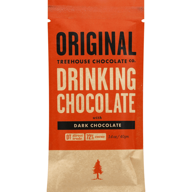 Treehouse Chocolate Drinking Chocolate, Original (14 oz) - Instacart