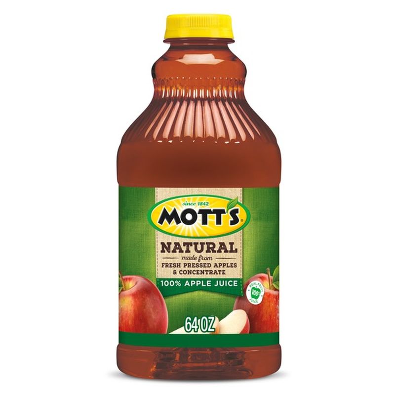 Mott s Natural 100 Apple Juice 64 Fl Oz From Safeway Instacart Mott s Natural 100 Apple Juice 64 Fl Oz From Safeway Instacart