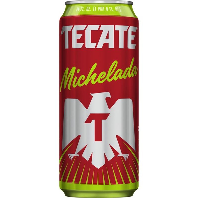 Tecate Michelada Mexican Lager Beer (24 fl oz) Delivery or Pickup Near ...