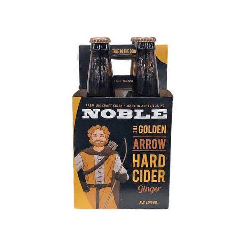 Noble Cider The Golden Arrow Hard Cider With Ginger (12 fl oz) - Instacart