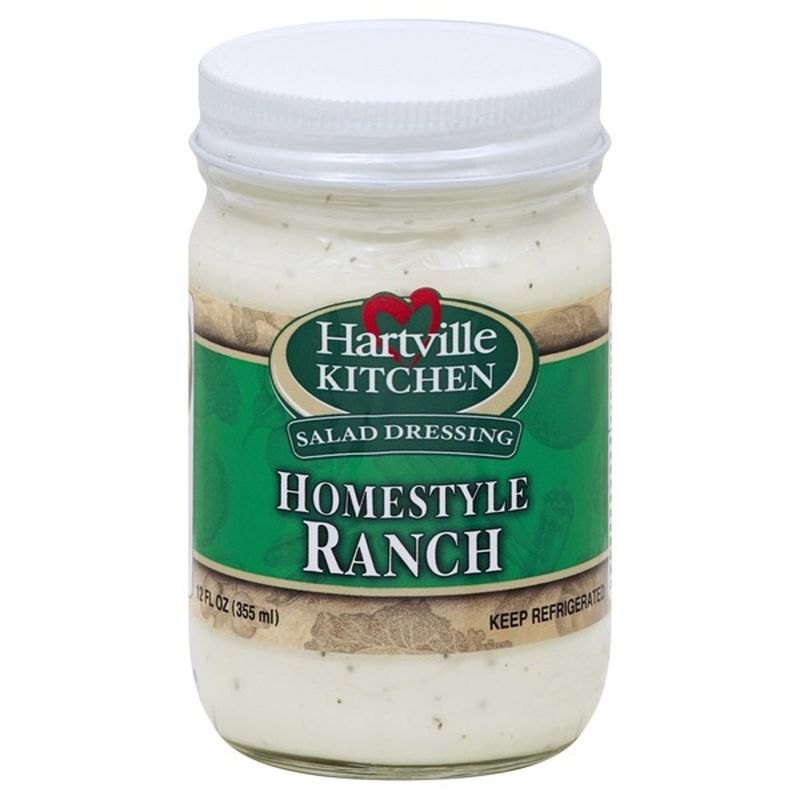 Hartville Kitchen Salad Dressing, Homestyle Ranch (12 oz) - Instacart