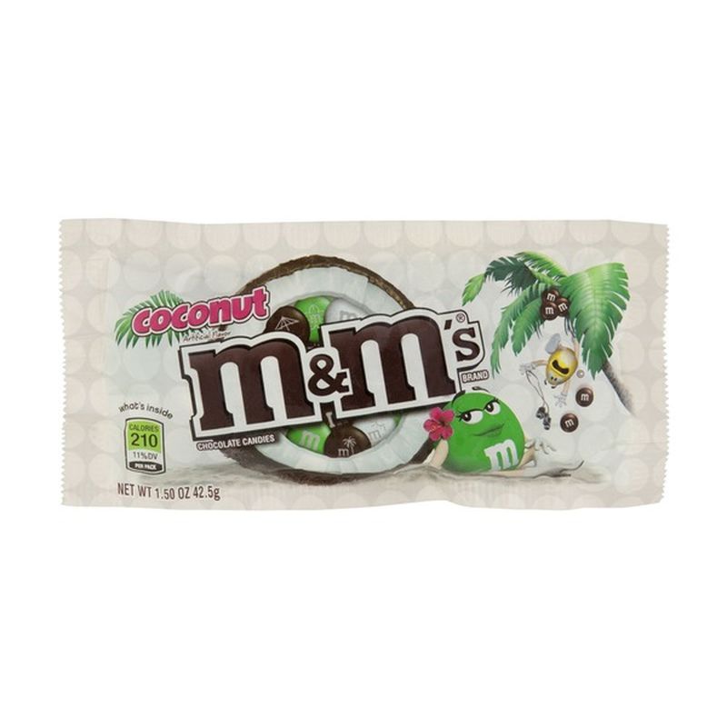M&M's Coconut Chocolate Candies (1.5 oz) - Instacart
