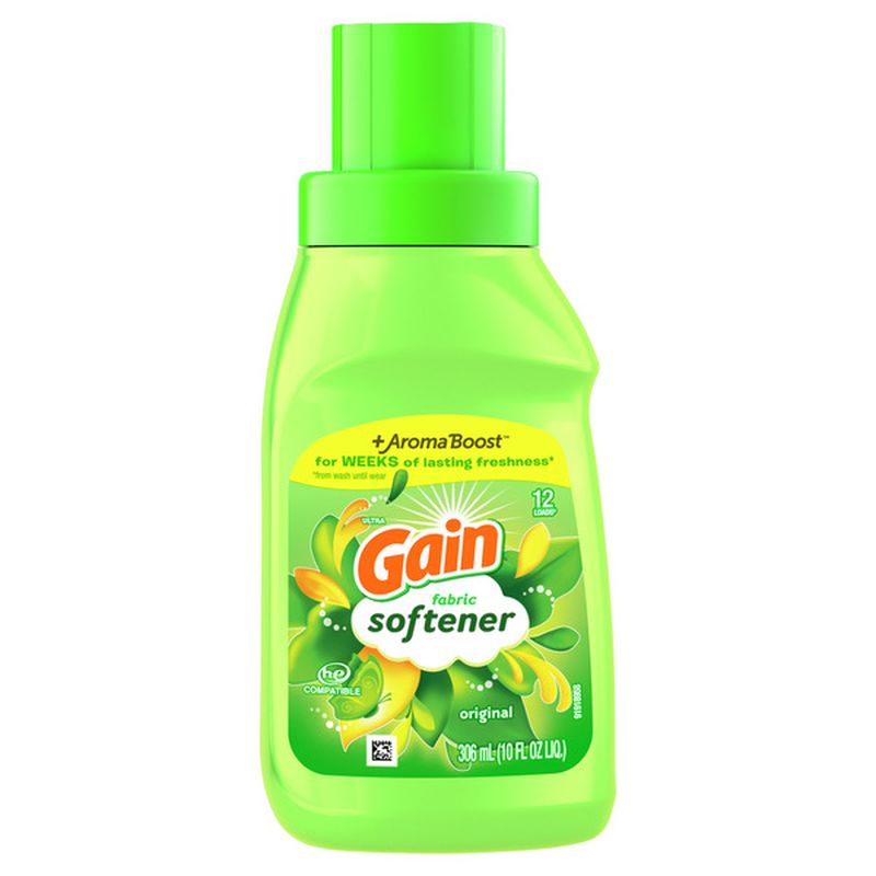 Gain Fabric Softener, Original (10 oz) - Instacart