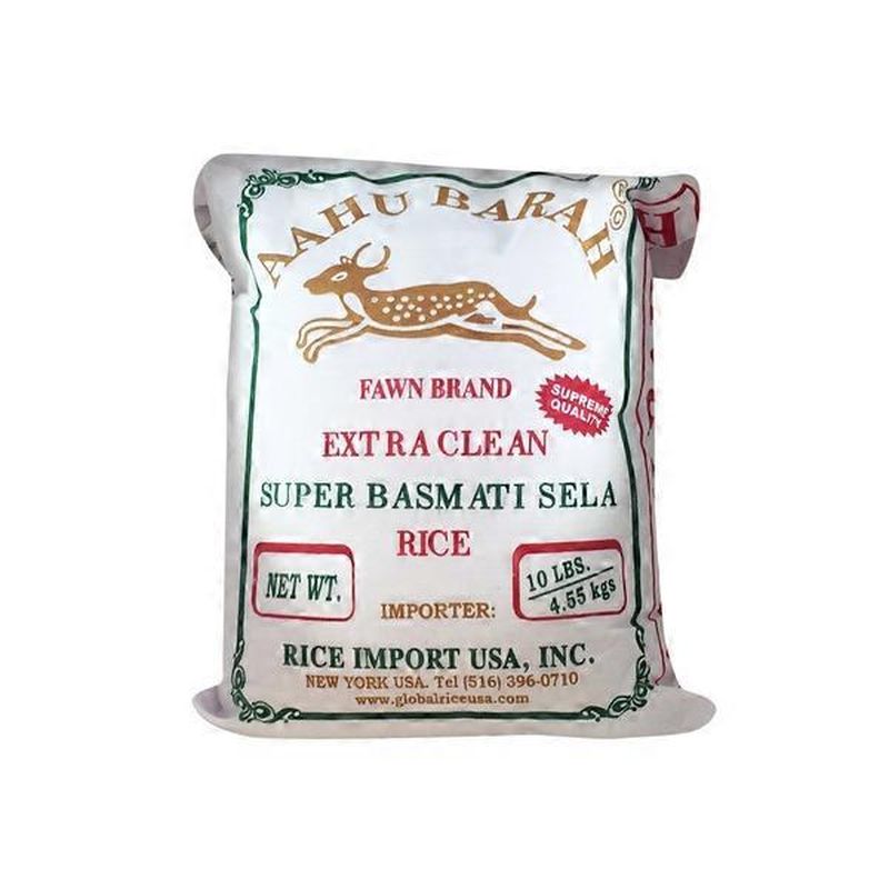 Aahu Barah Basmati Sela Rice (10 lb) - Instacart
