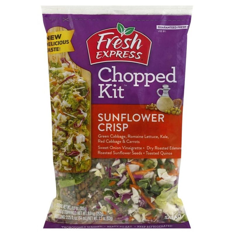 Fresh Express Sunflower Crisp Chopped Kit (11.1 oz bag) - Instacart