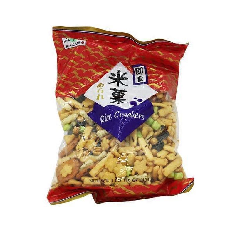 Mizuho Mixed Rice Crackers (16 oz) - Instacart
