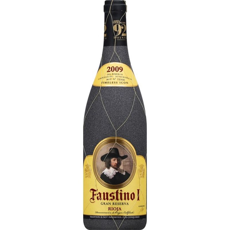 Faustino I Rioja, Gran Reserva, 2009 (750 ml) - Instacart