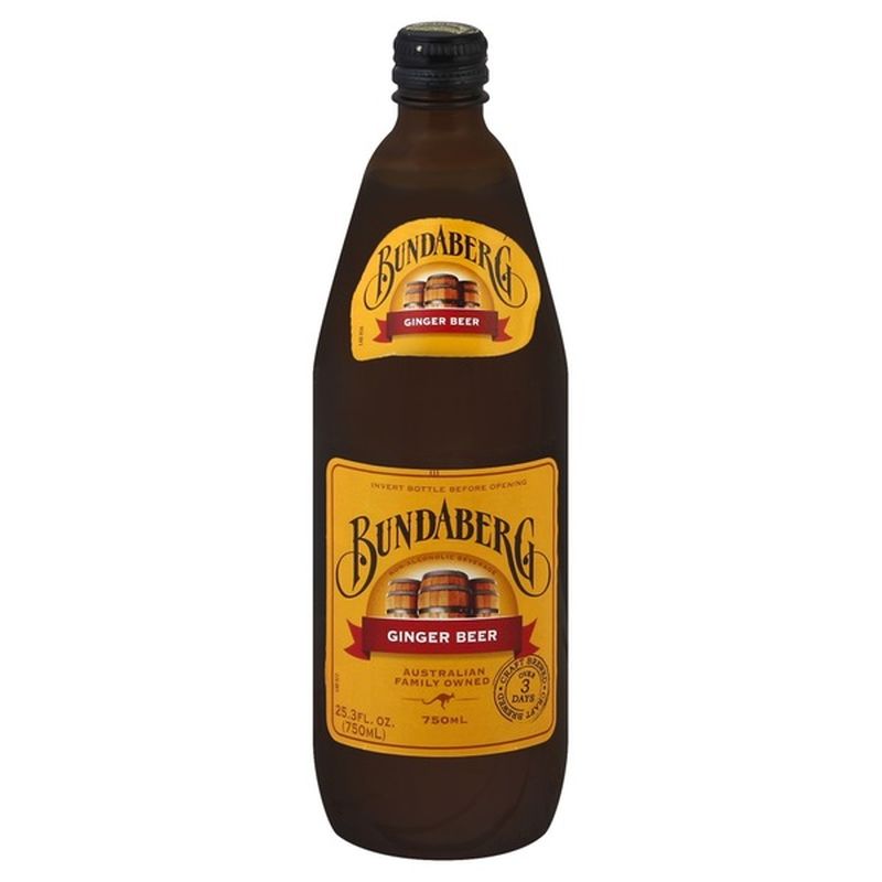 Bundaberg Brewed Drinks Ginger Beer (25.3 oz) - Instacart