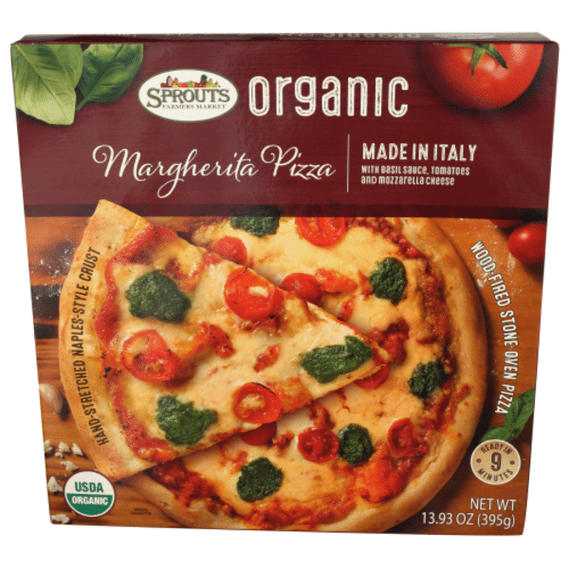 Sprouts Organic Margherita Pizza (13.93 oz) Delivery or Pickup Near Me ...