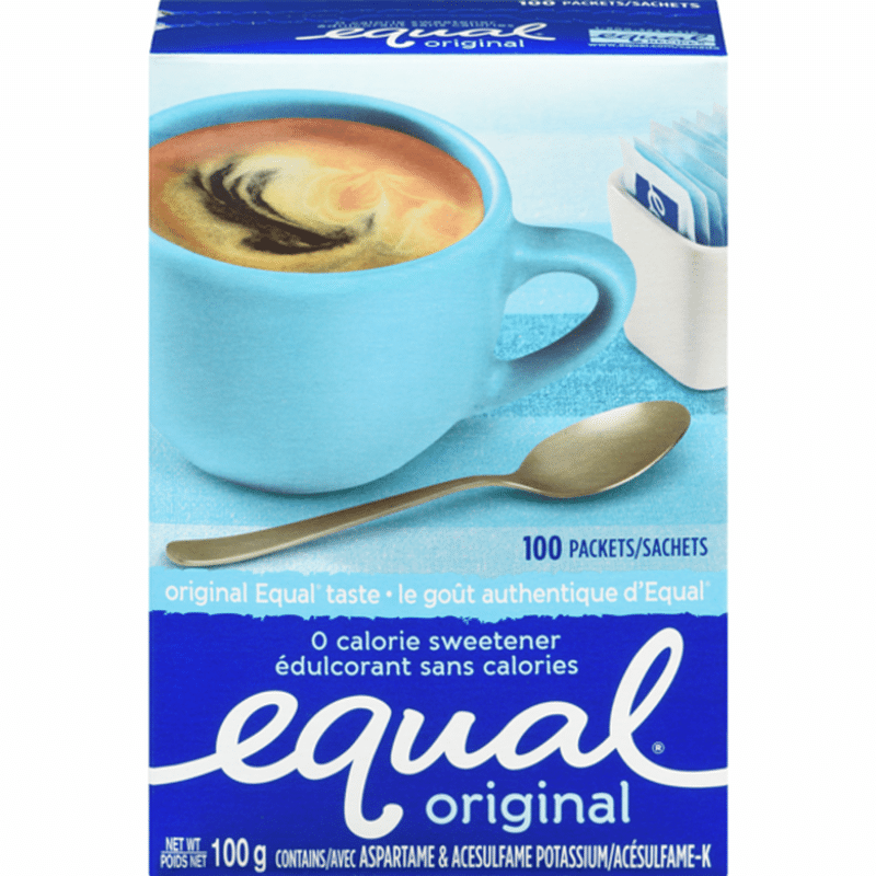 Equal Sweetener, Original (100 each) - Instacart