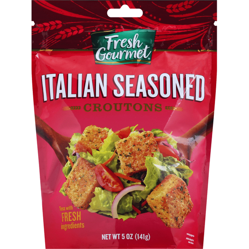 Fresh Gourmet Croutons, Italian Seasoned (5 oz) - Instacart
